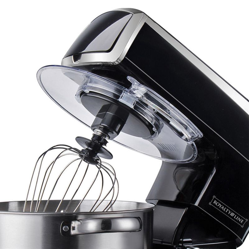 Mixer planetar Royalty Line PKM2100, 2100W, 7.5 litri, Cupa inox, 6 ...