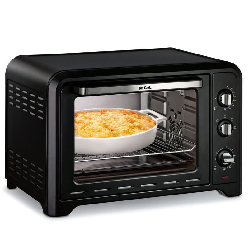 Mini cuptor electric Tefal Optimo OF484811, 2000W, 39l, 240C, 4 ...